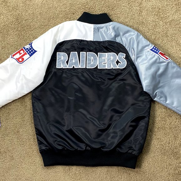 STARTER Fall 2019 | Jackets & Coats | Las Vegas Raiders Starter 3 Color ...